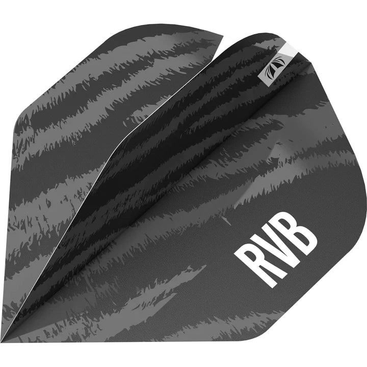 RAYMOND VAN BARNEVELD RVB BRASS PRO.ULTRA NO2 BLACK DART FLIGHTS BY TA ...